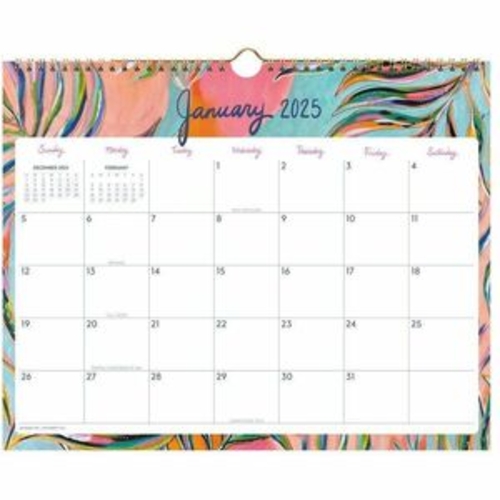 Cambridge EttaVee for 2025 Monthly Wall Calendar, 12-Month, 15" x 12 ...