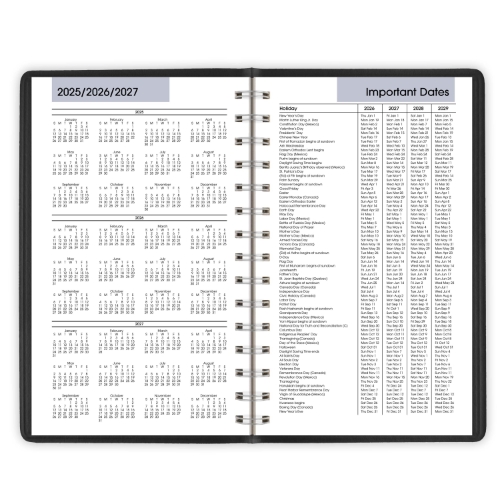 AT-A-GLANCE DayMinder Daily Appointment Book Planner, 12 Month, 5" x 8 ...
