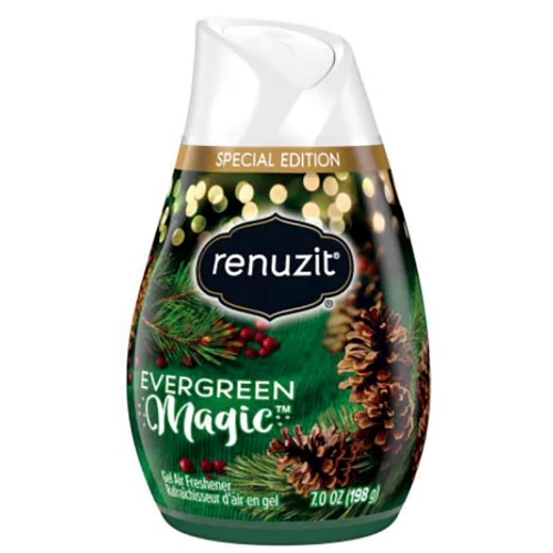 Renuzit Adjustable Air Freshener, Evergreen Magic, 7 oz, 12/Carton - W ...