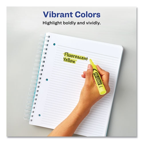 HI-LITER Hi-Liter Desk-Style Highlighters, Smear Safe, Nontoxic ...