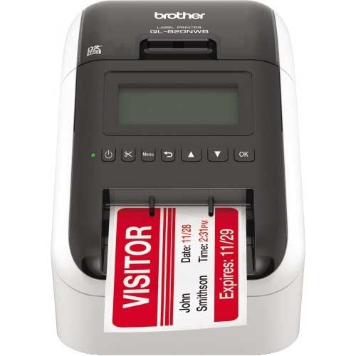 Brother QL-820NWB Professional Ultra Flexible Label Printer with ...
