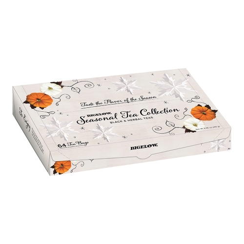 Bigelow Seasonal Tea Assortment, Individually Wrapped, Eight Flavors ...