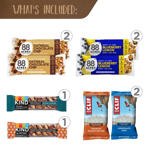 Snack Box Pros Healthy Snack Bar Box, 21/Box - W.B. Mason
