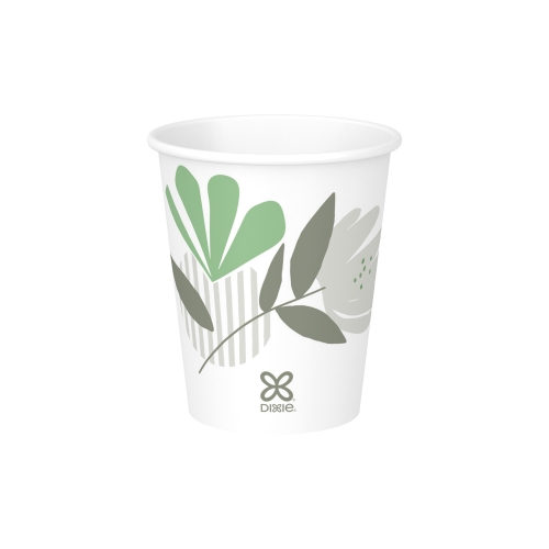 Dixie Hot Cups, 10 oz, Poly Lined Paper, Pathways, 1,000/Carton - W.B ...