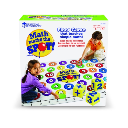 Learning Resources Math Marks The Spot Floor Game, Addition ...