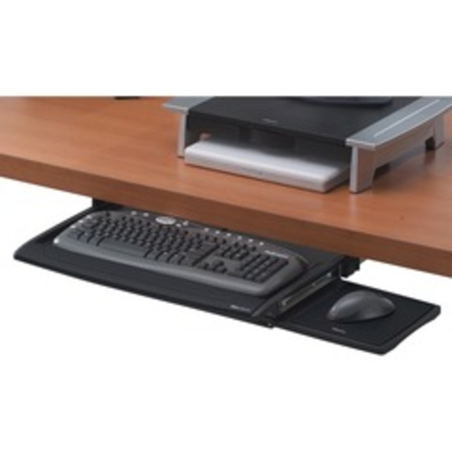 Fellowes Office Suites Deluxe Keyboard Drawer, 2.5 in H x 30.9 in W x ...