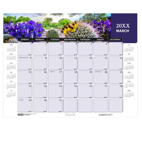 House of Doolittle Desk Pad Calendar, 12 Month, 22" x 17", Jan 2026 ...