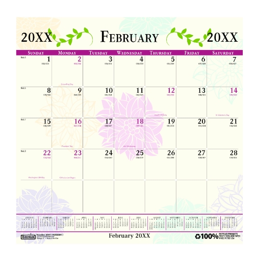 House of Doolittle Wall Calendar, 12 Month, 12" x 12", Jan 2026 - Dec ...