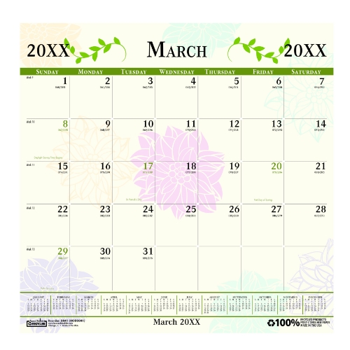 House of Doolittle Wall Calendar, 12 Month, 12" x 12", Jan 2026 - Dec ...
