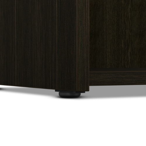 HON Mod Bookcase, 2 Shelves, 30"W x 13"D x 29"H, Java Oak Finish - W.B ...