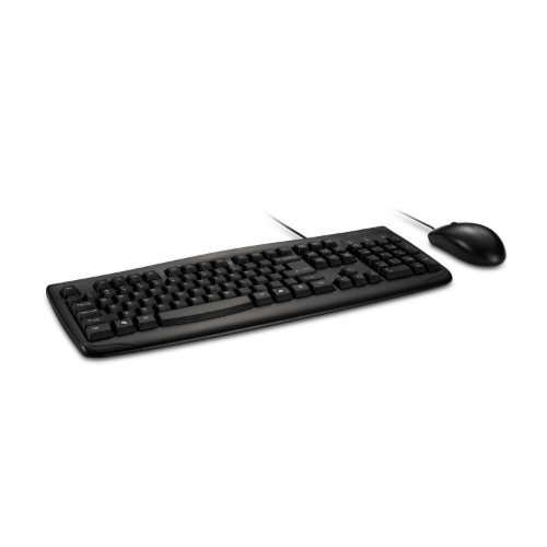 Kensington Pro Fit Washable Wired Desktop Set, USB Cable Keyboard And ...