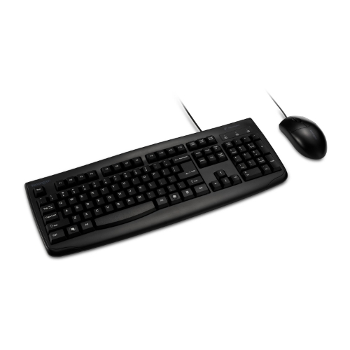 Kensington Pro Fit Washable Wired Desktop Set, USB Cable Keyboard And ...