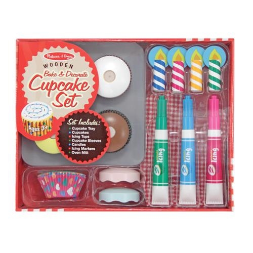 Melissa & Doug Bake & Decorate Cupcake Set - W.B. Mason