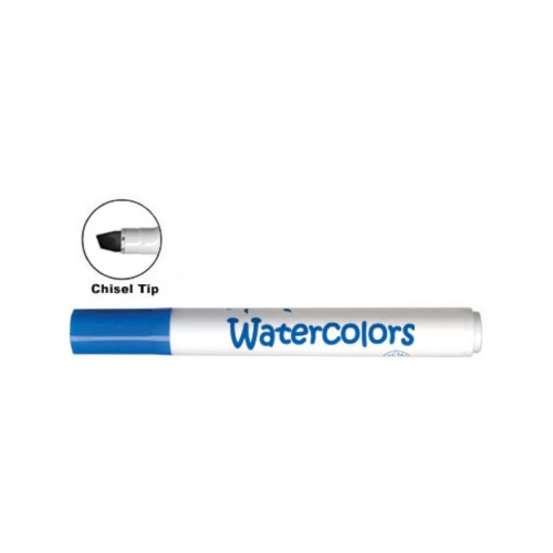 Liqui-Mark Water Color Marker, Blue, 1 Dozen - W.B. Mason