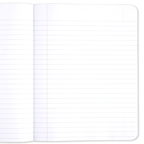 Mead Composition Book, Wide Ruled, 7 1/2" x 9 3/4", White/Black, 100 ...