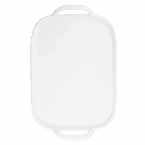 TableCraft Faux Cast Iron Rectangular Serving Tray, 20.25" L x 13.25" W ...