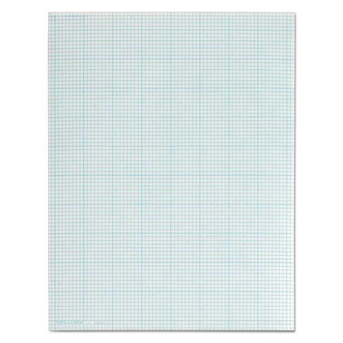 TOPS Cross Section Pads, Quadrille Ruled, 8.5" x 11", White Paper, 50 ...