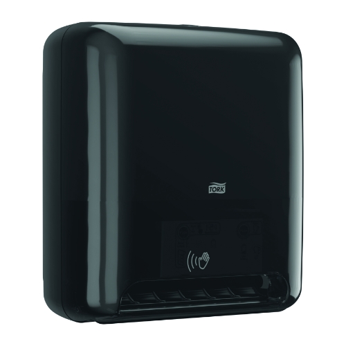 Tork Matic Automatic Hardwound Roll Towel Dispenser, Plastic, Black - W ...