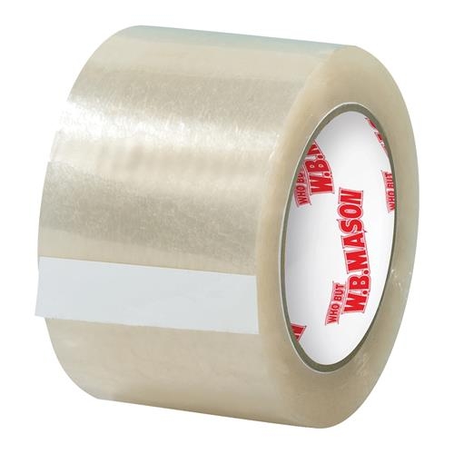 Flagship Acrylic Carton Sealing Tape, 2 in. x 55 yds., 3 Mil, Clear, 6 ...