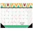 House of Doolittle Recycled Boho Vibe Monthly Desk Pad Calendar, 12 ...
